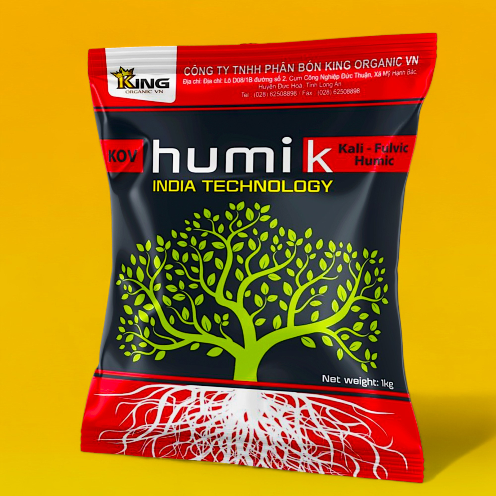 PHÂN BÓN KÍCH RỄ HUMIK KING ORGANIC | 1KG